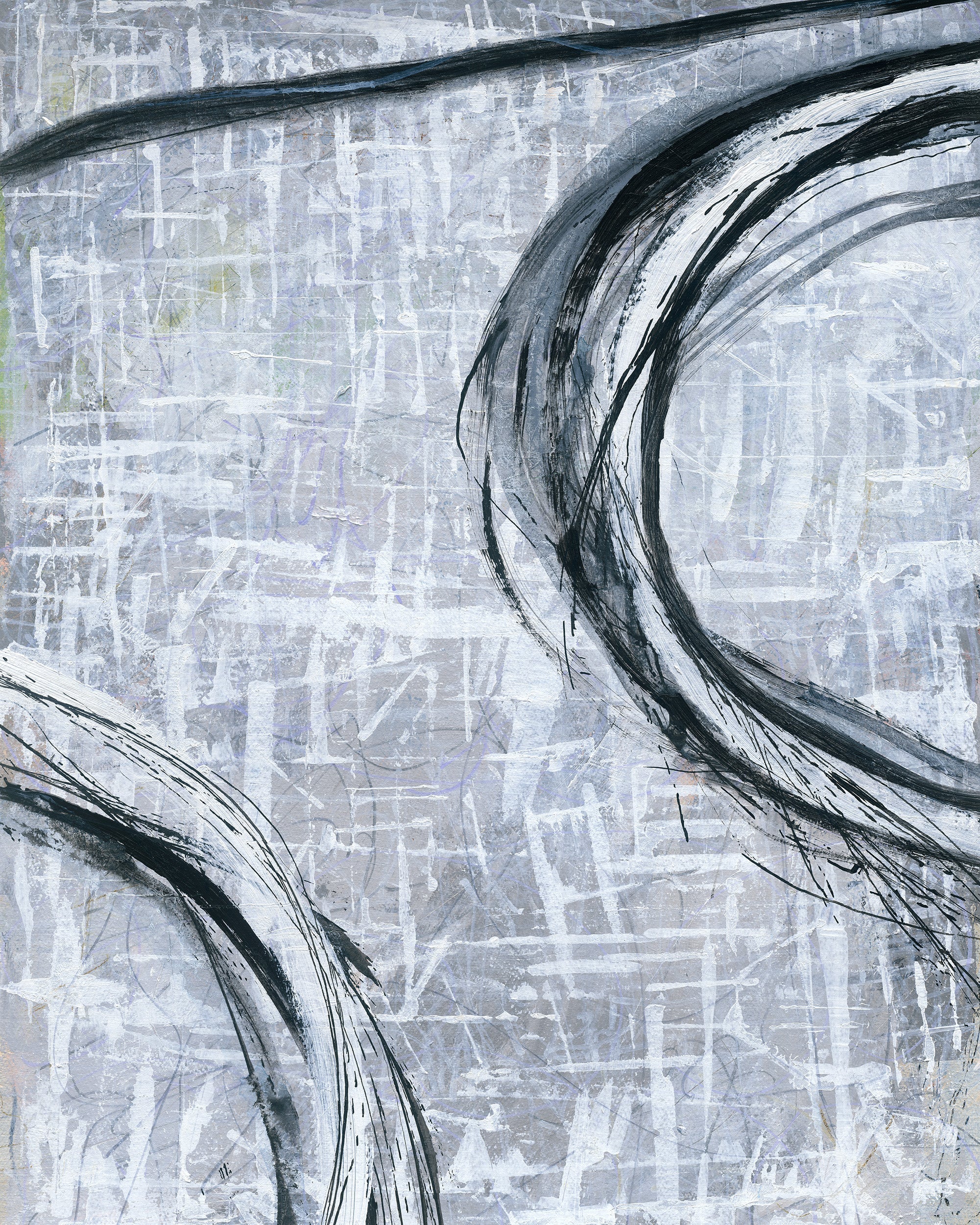 Monochromes Series: Two Gyres Beneath a Hard Line – ArtLifting