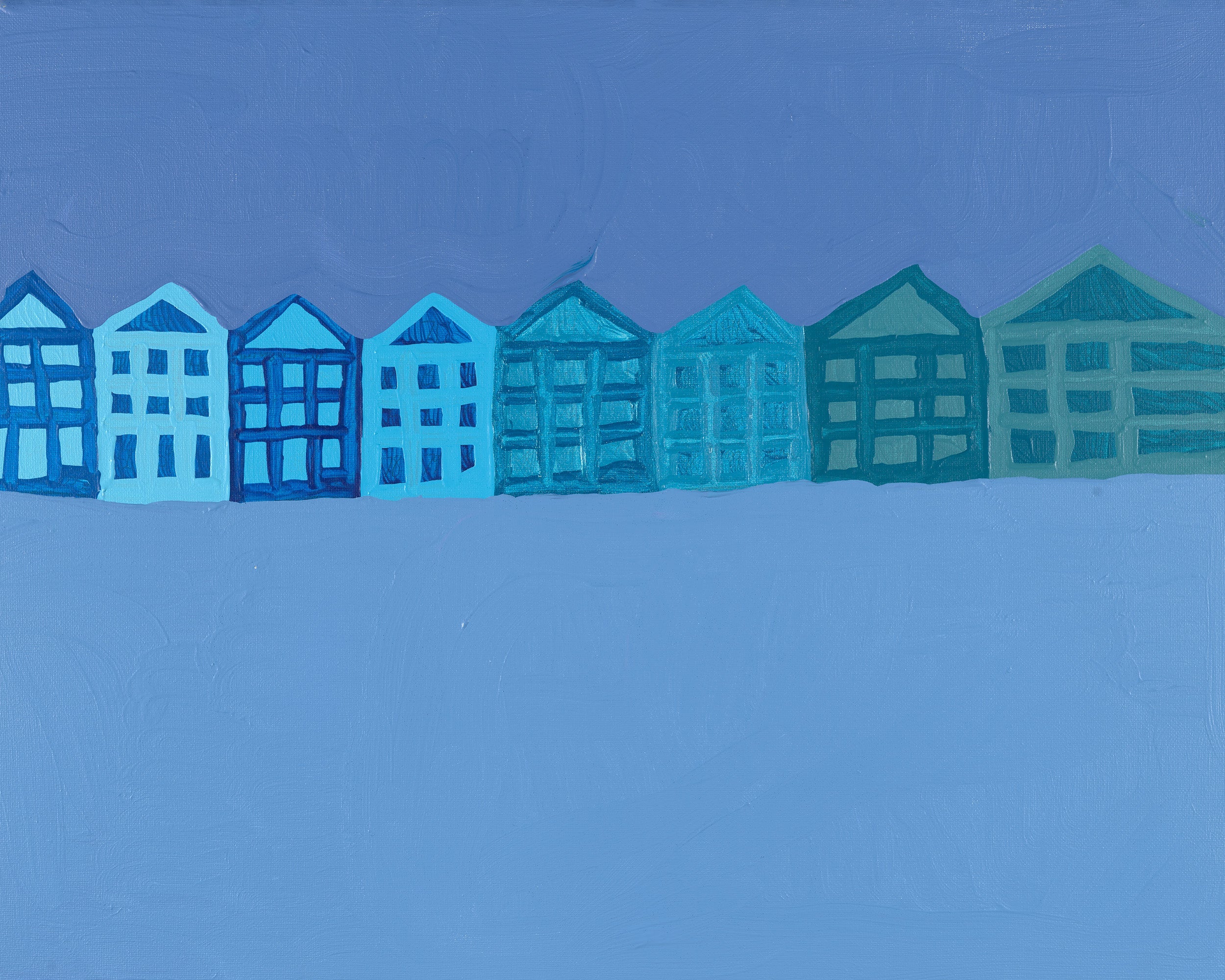 Blue Houses 2 – ArtLifting