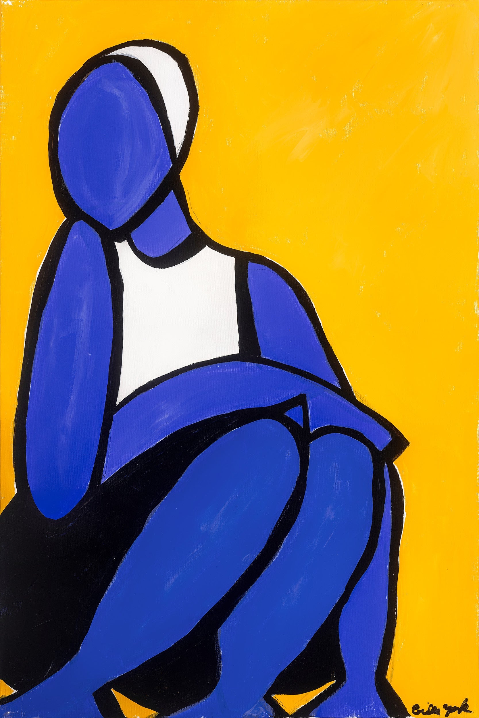 Woman in Blue – ArtLifting