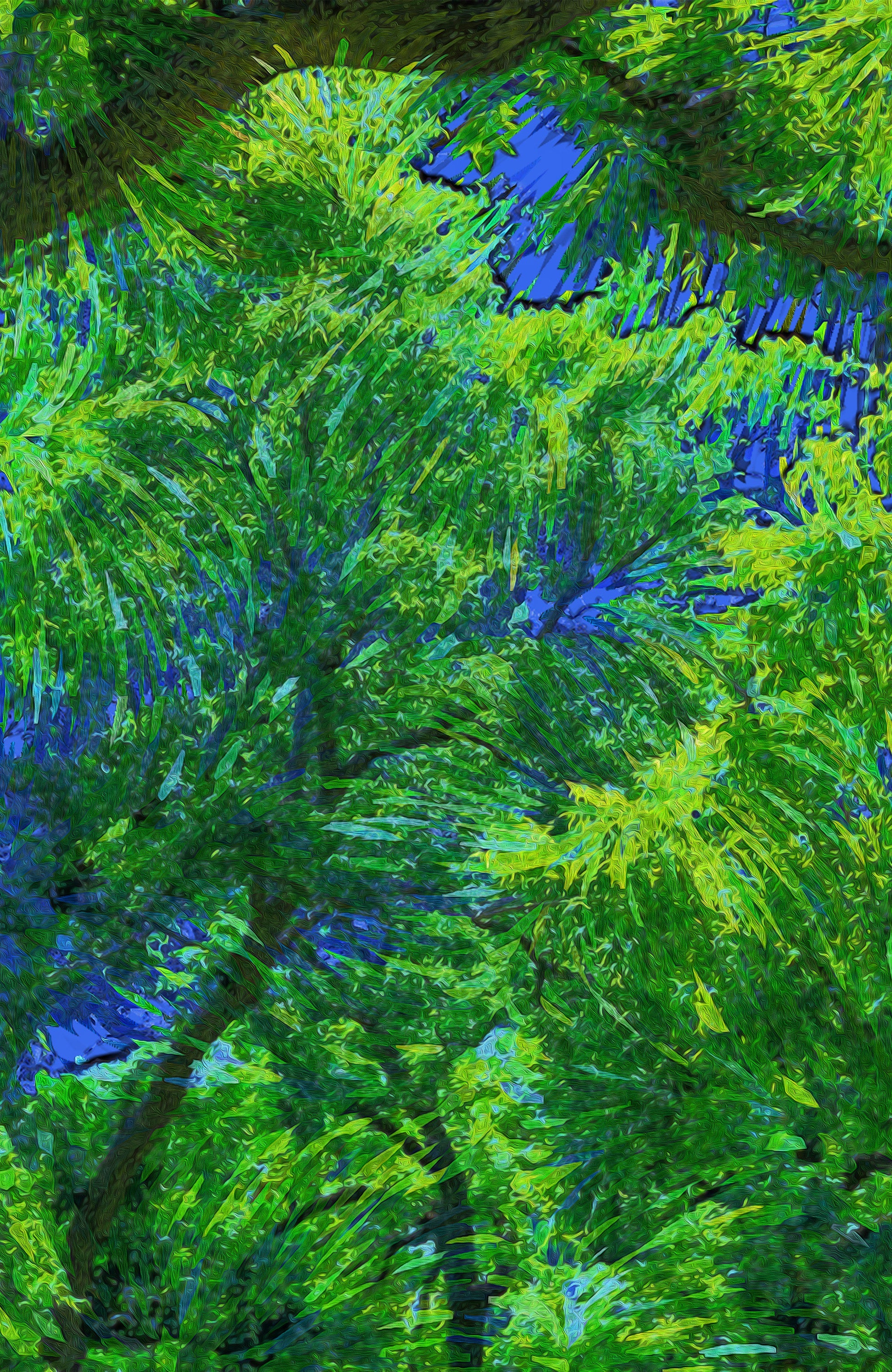 Feather Tree Green – ArtLifting