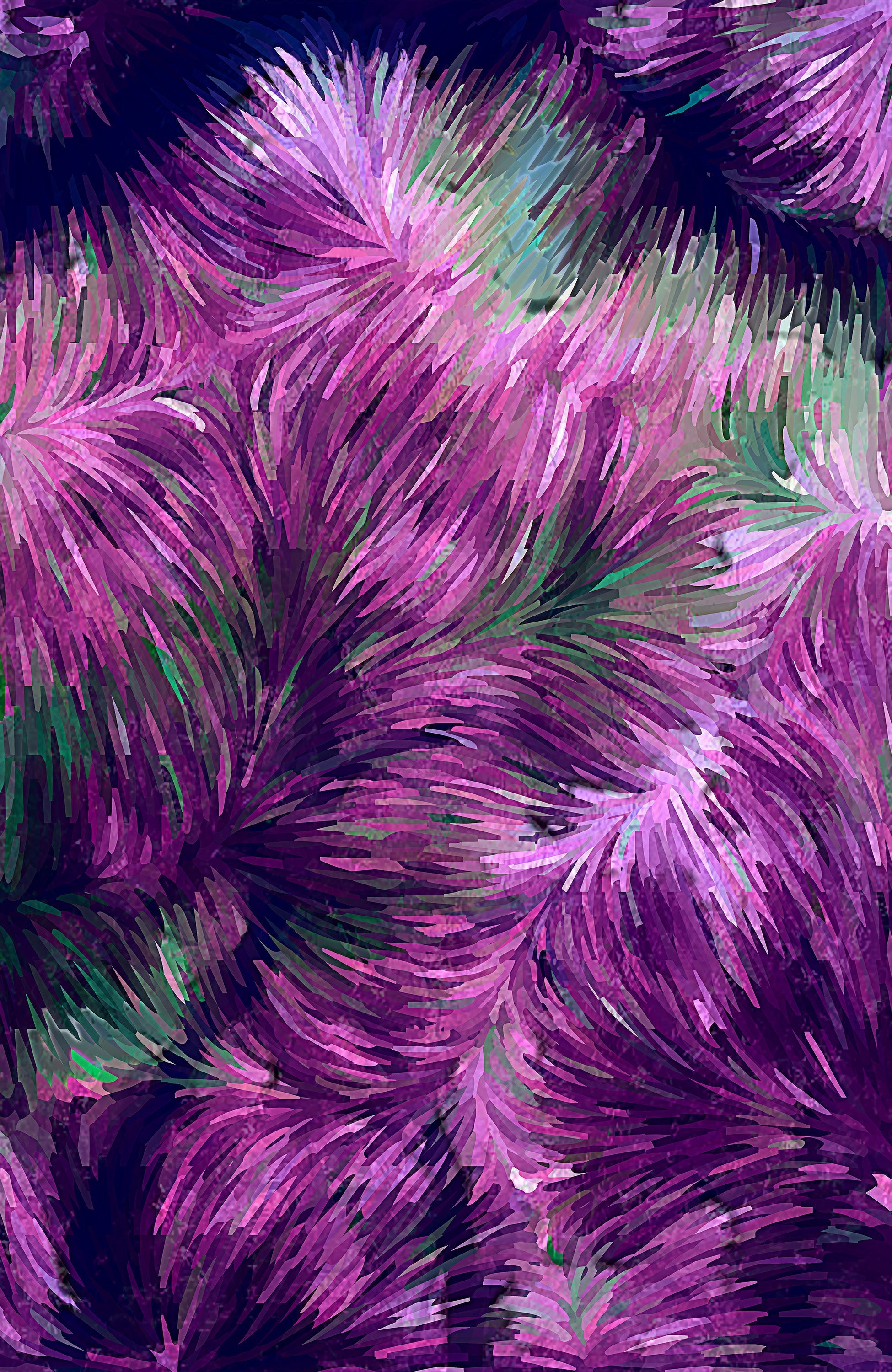 Feather Trees Pink – ArtLifting