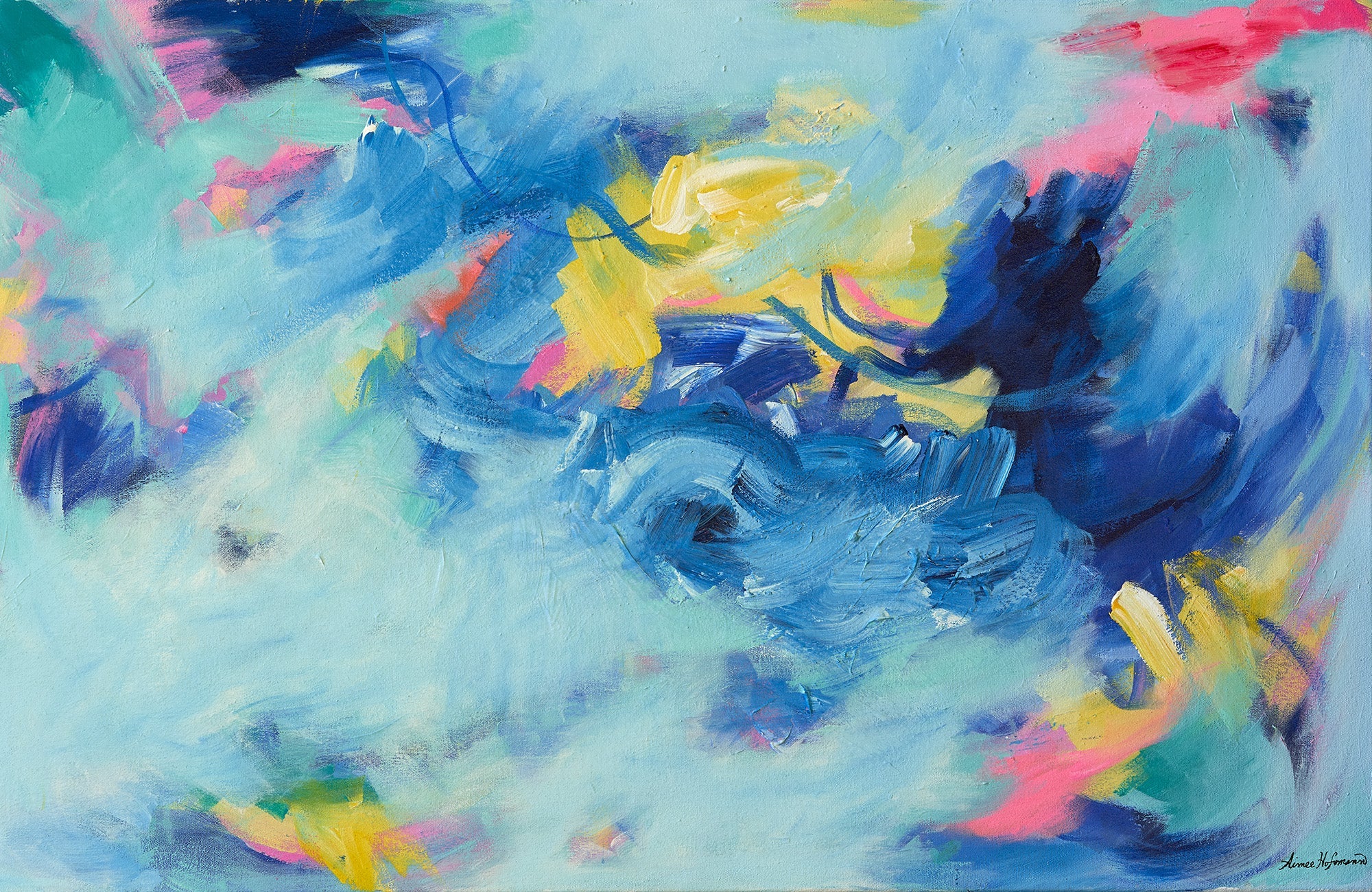 Blue Crush Sunset – ArtLifting