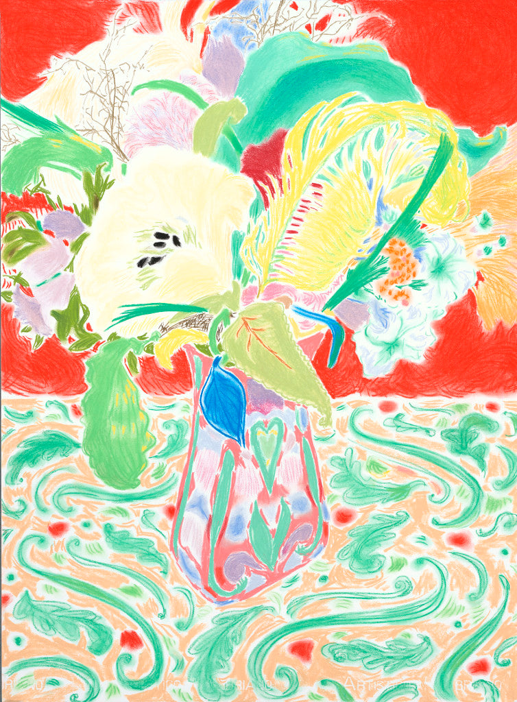 Floral Red – ArtLifting