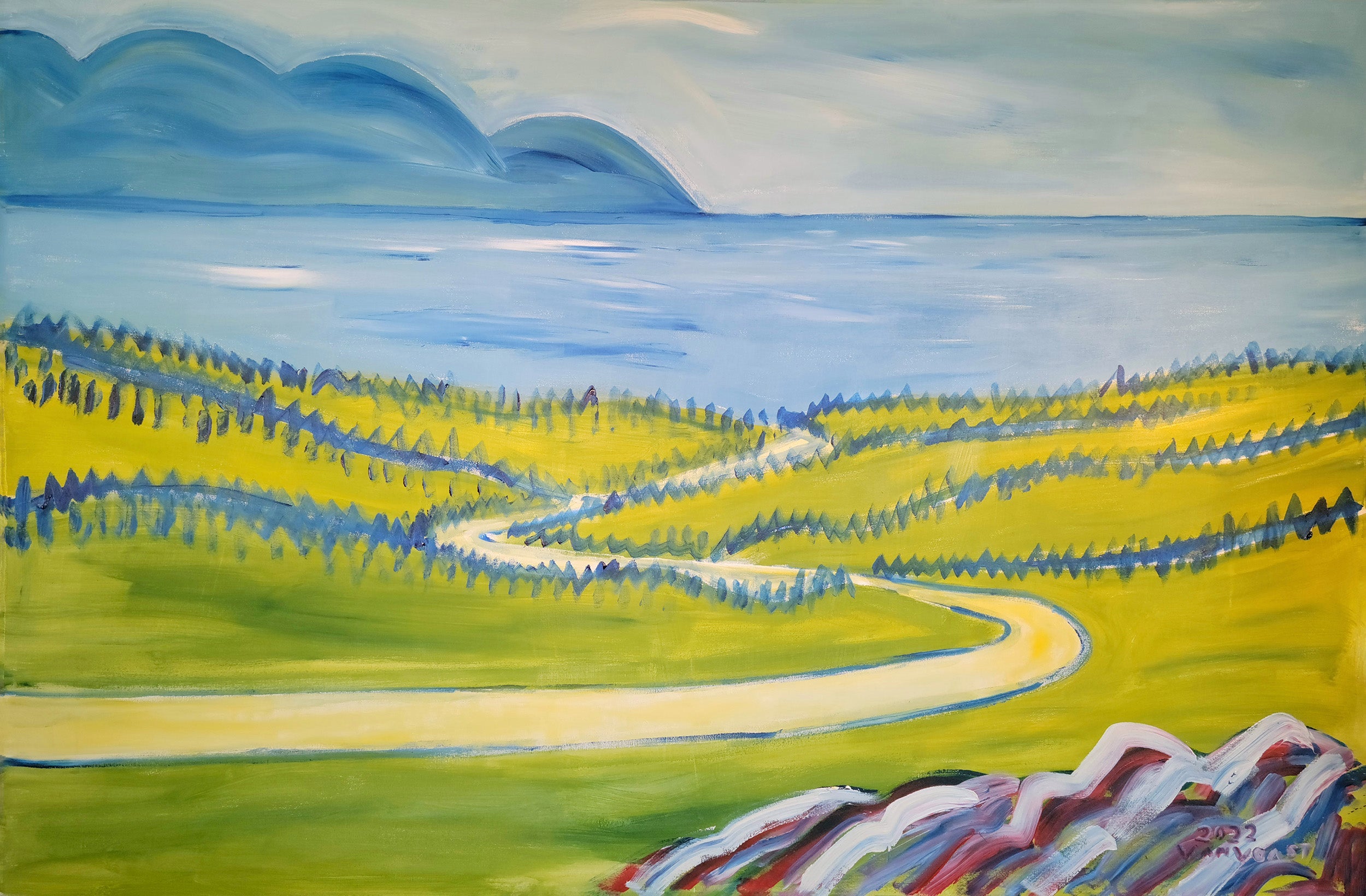 Wide Blue Ocean – ArtLifting