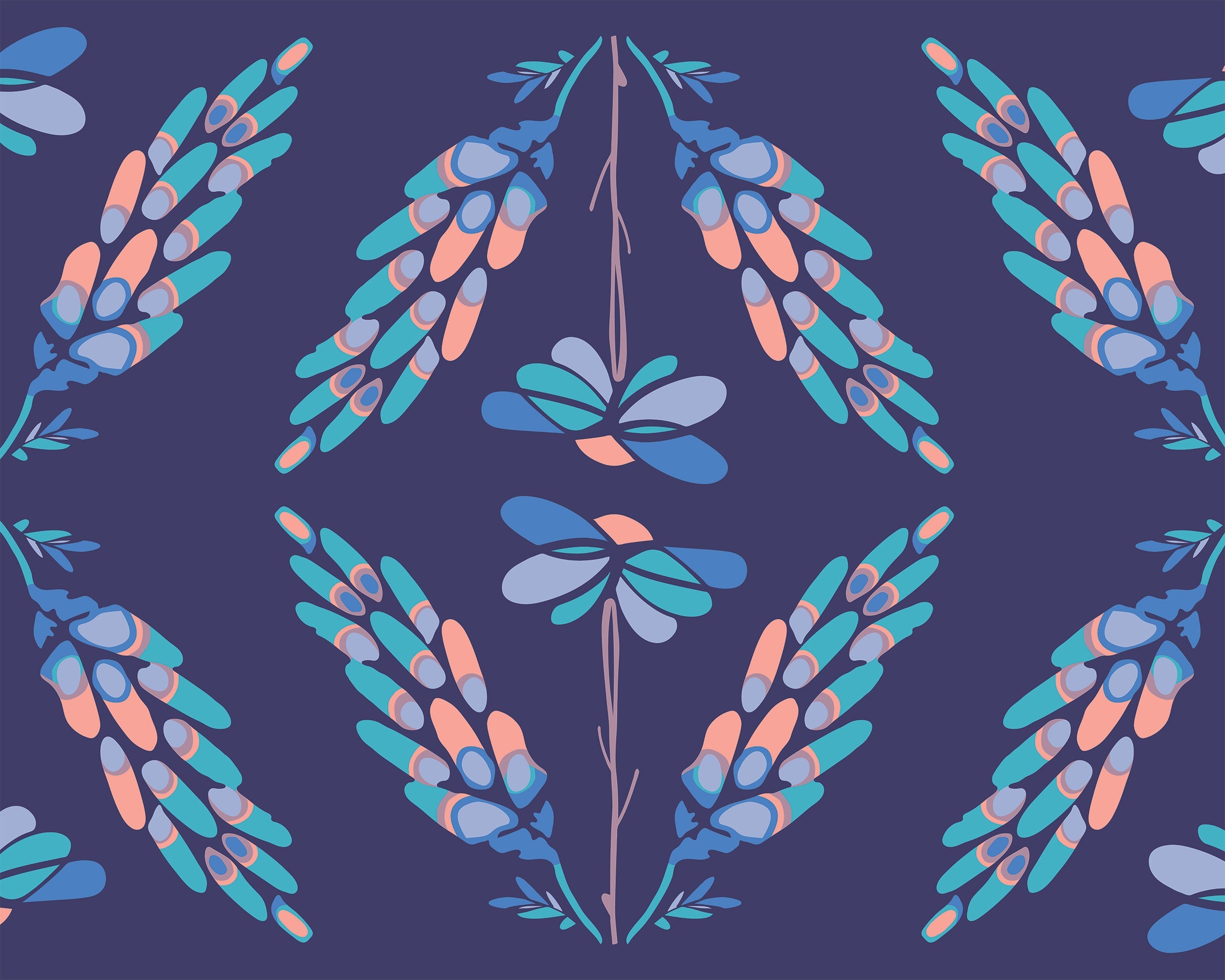 Cocoons Dusk (CW1 Midnight Blue) – ArtLifting