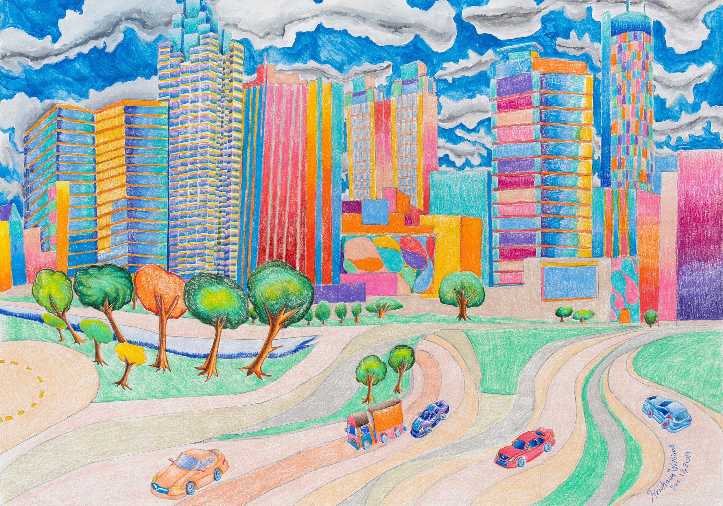 Atlanta by the Freeway – ArtLifting