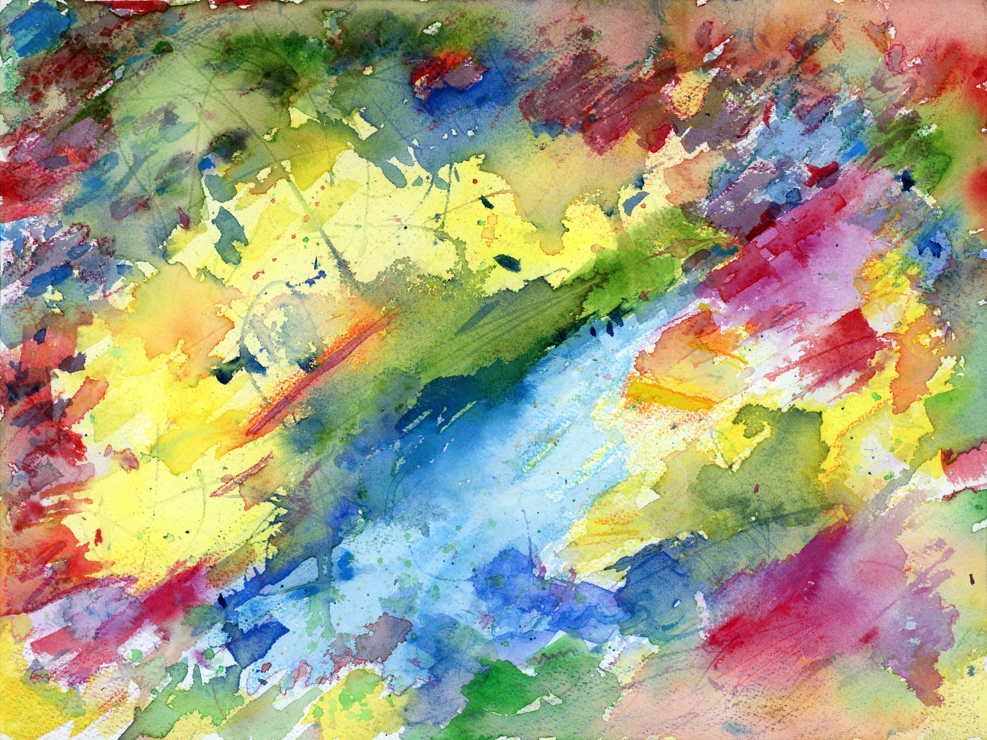 Splashing Tie Dye – ArtLifting