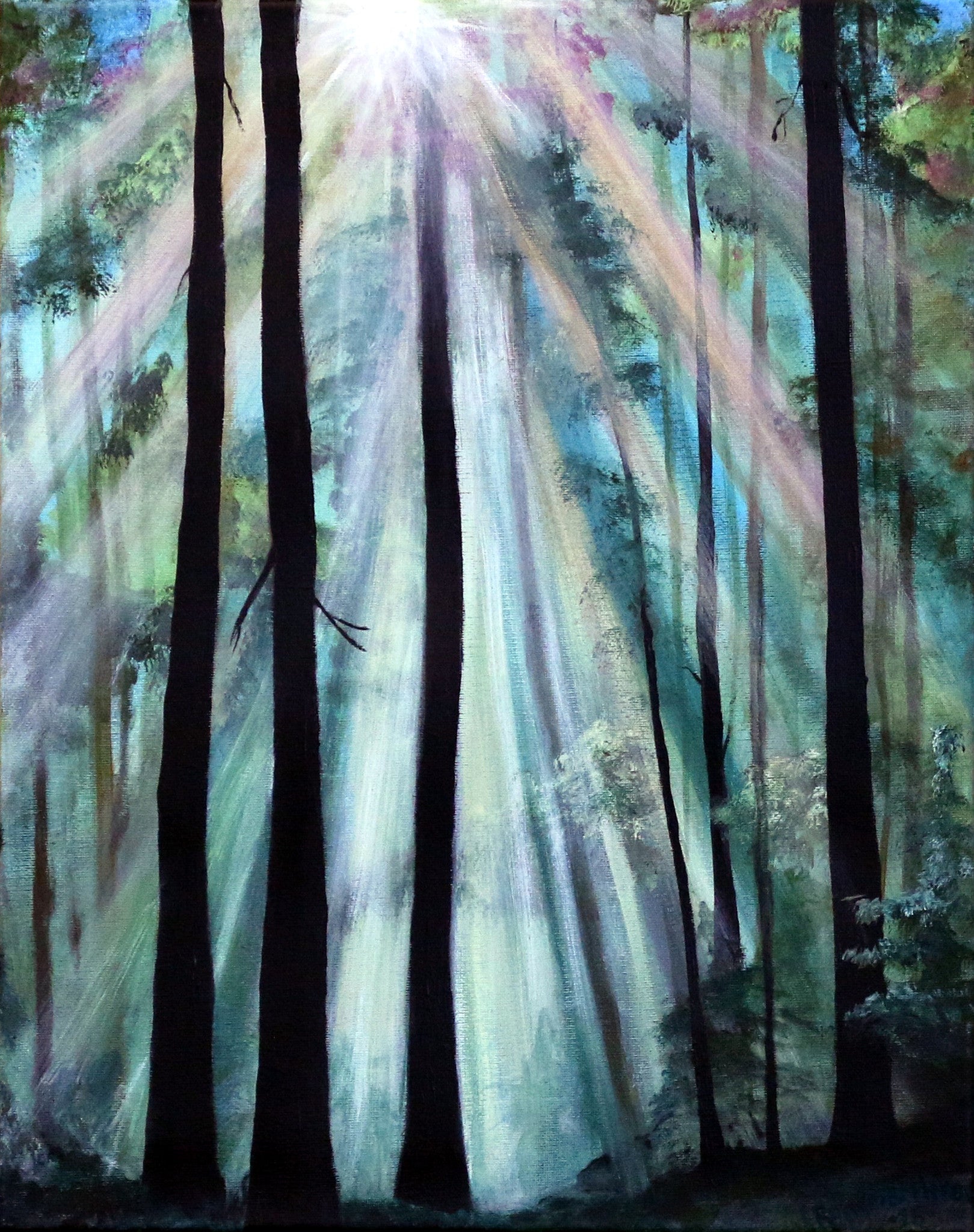 Woodland Light | Art Print by Romani Berlekov | ArtLifting