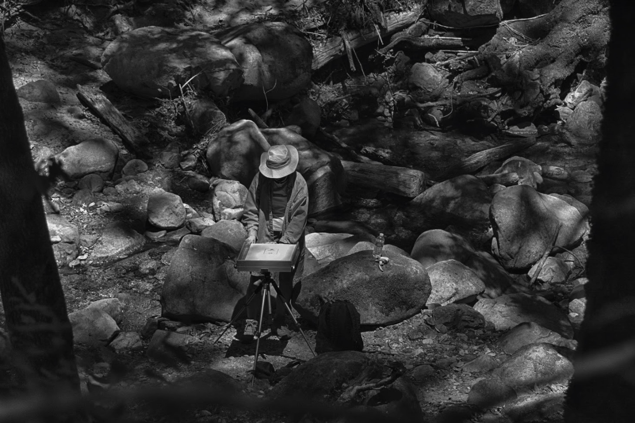 Artist in Forest – ArtLifting