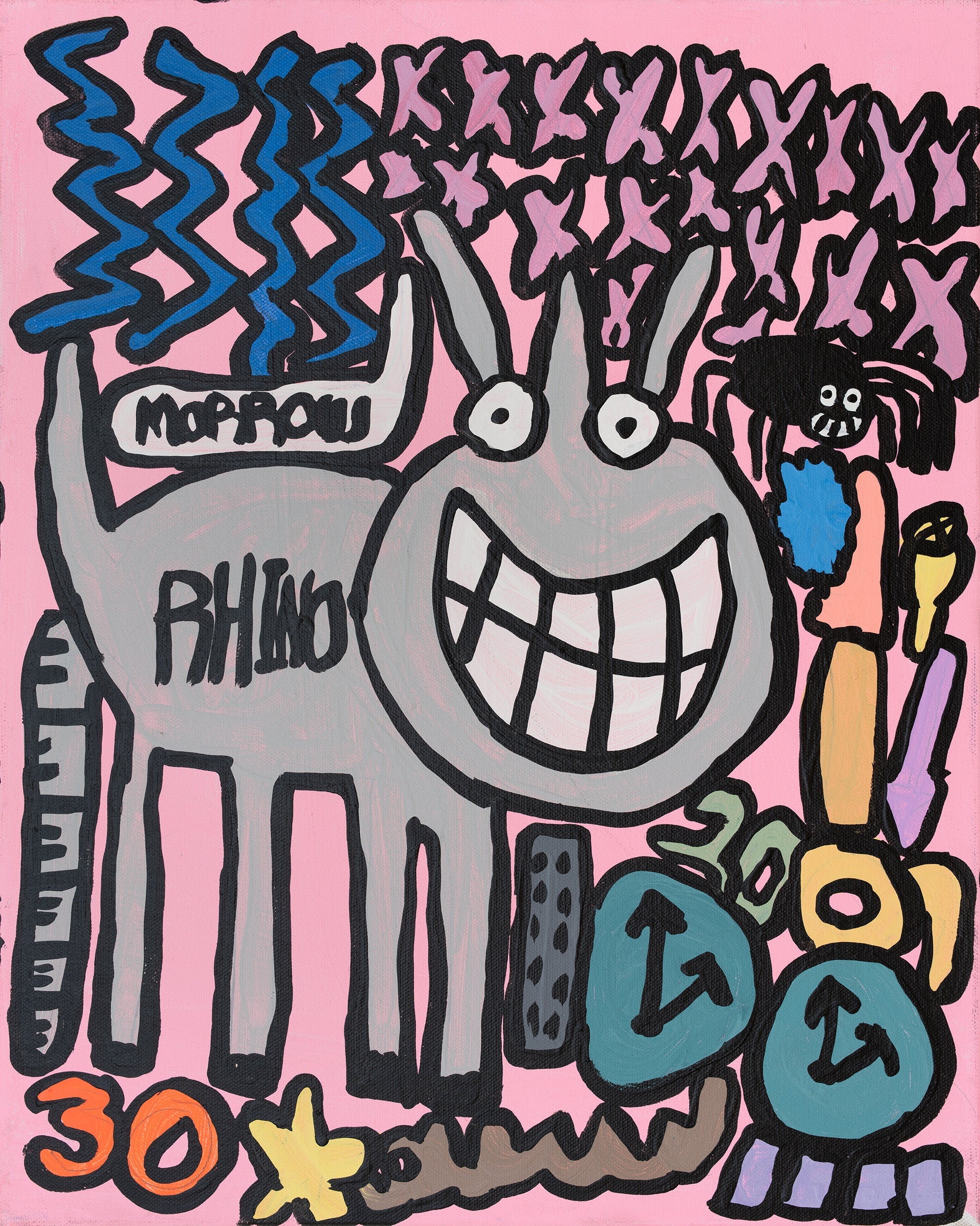 Morrow Rhino – ArtLifting