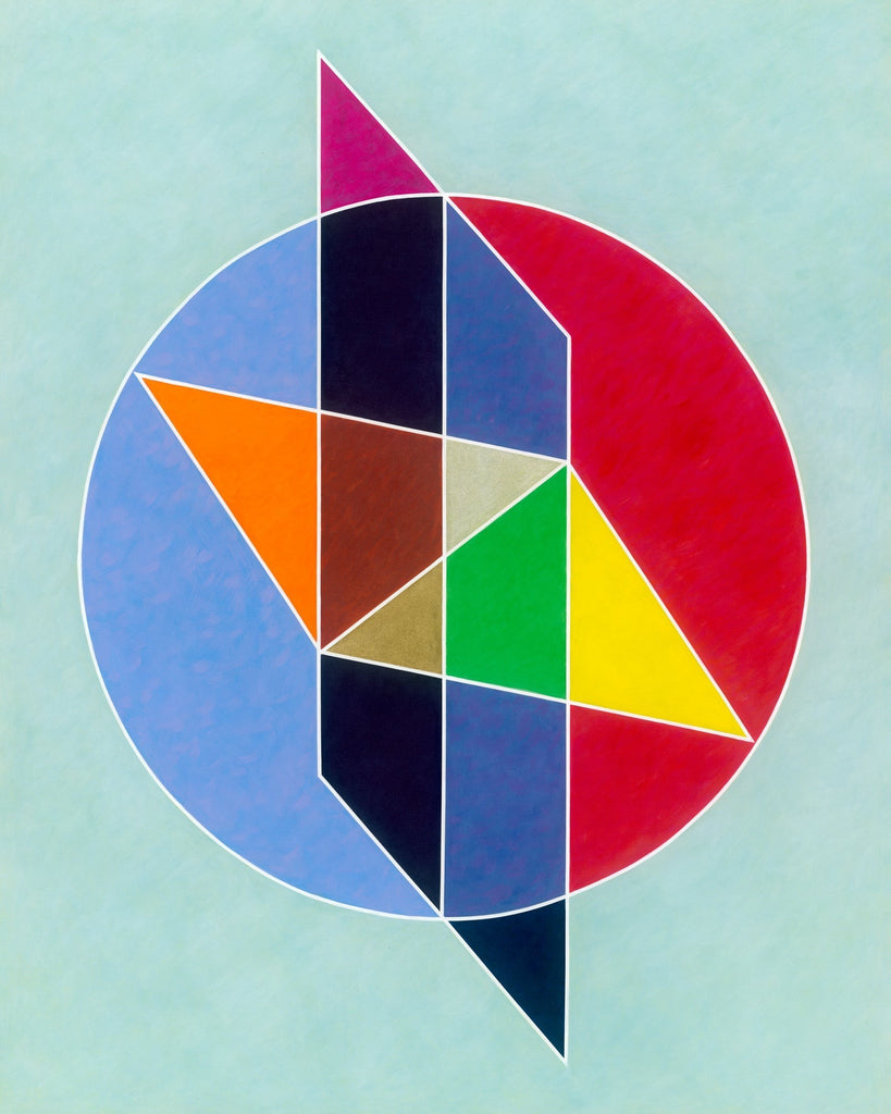 Transparent Intersection on Aqua – ArtLifting