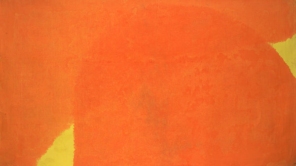 Yellow Triangles with Orange Dome – ArtLifting