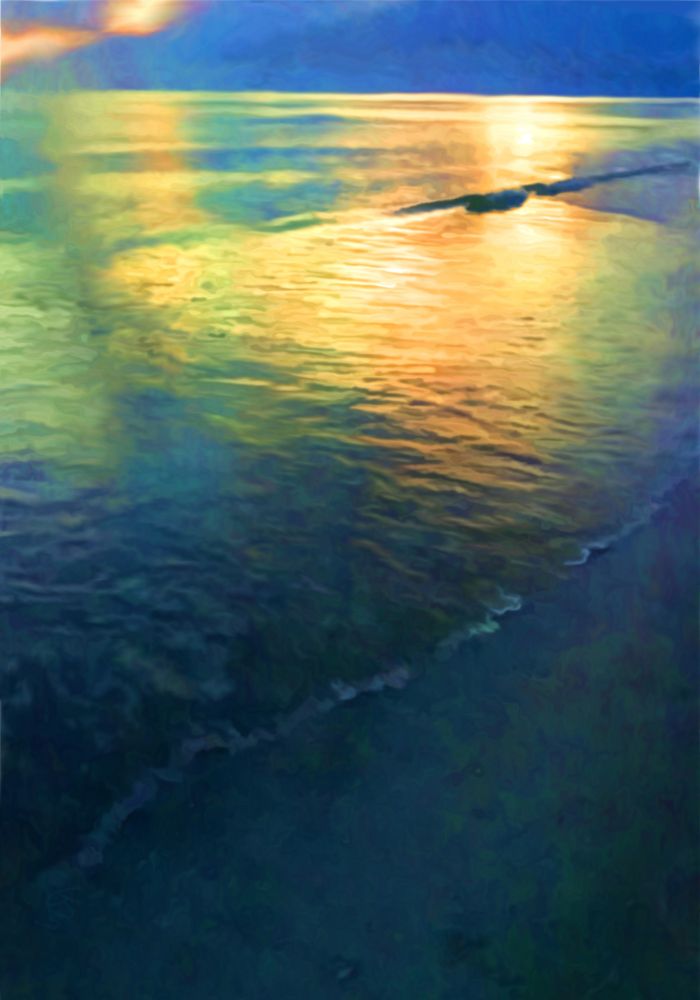 Beach After Sunset – ArtLifting