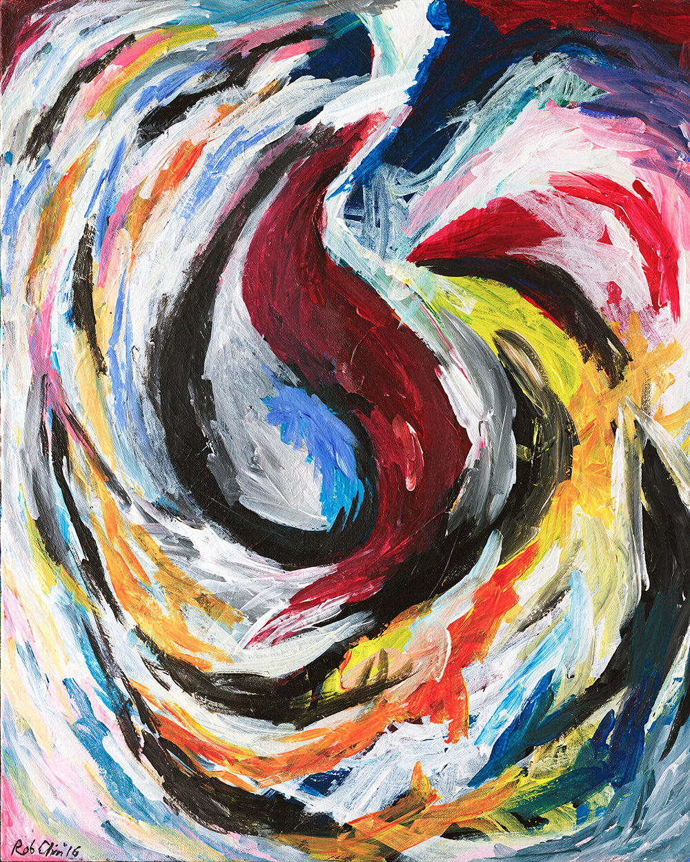 Swirly Face – ArtLifting