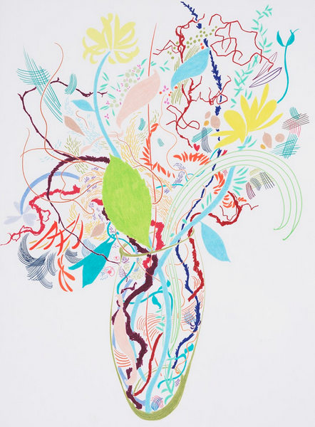 Floral Green Leaf – ArtLifting