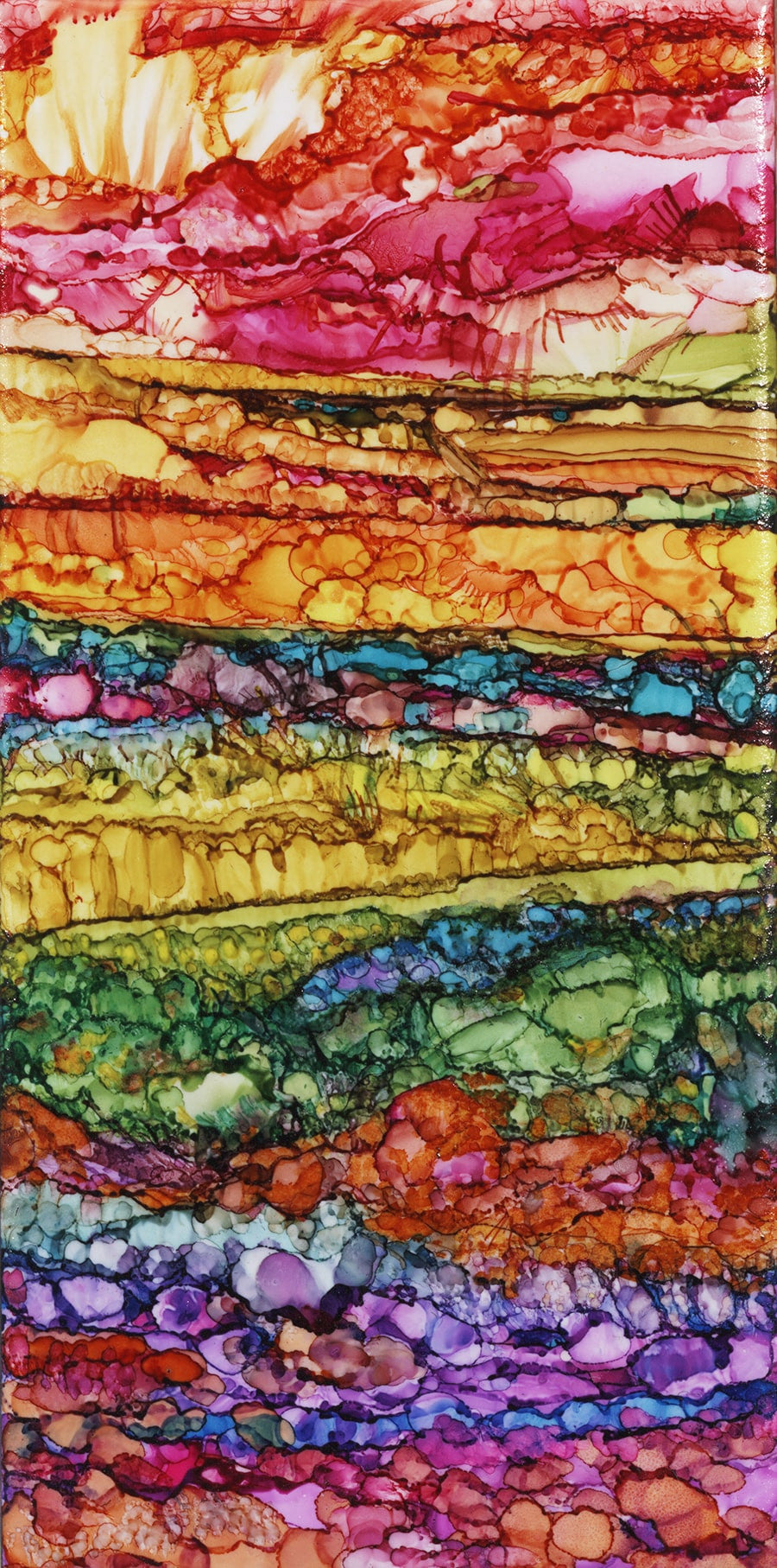 River of Life in Red – ArtLifting